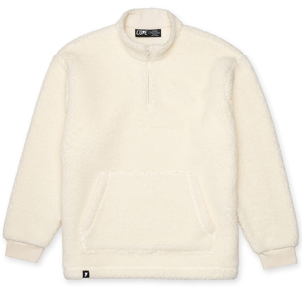(New) Sherpa Quarter Zip - Bone – Cove USA