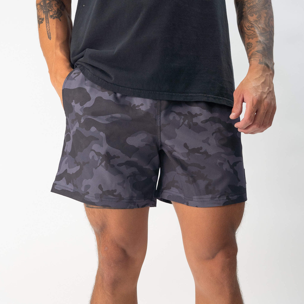 (New) Camo Shorts - Black – Cove USA