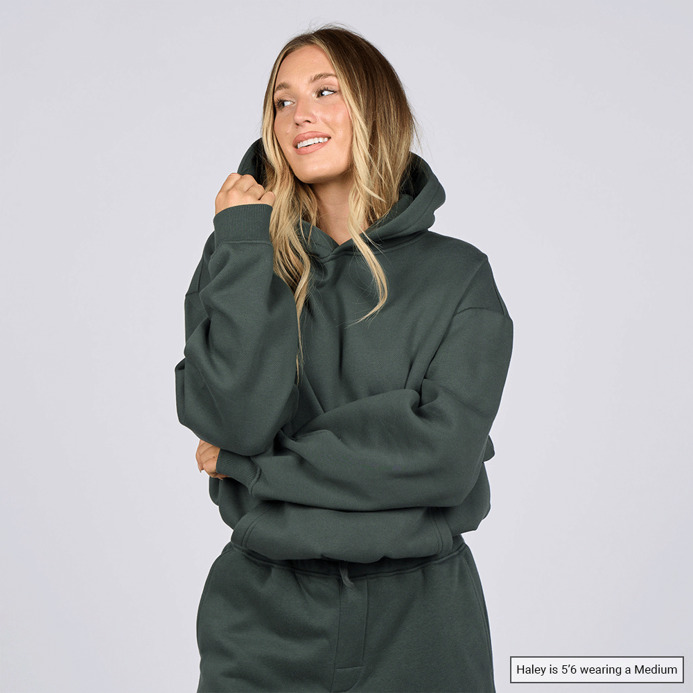 (New) Weighted Hoodie - Cilantro – Cove USA