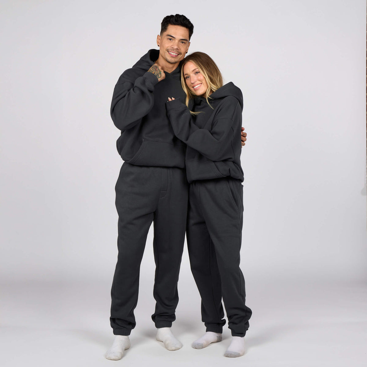 (New) Weighted Hoodie - Gray – Cove USA